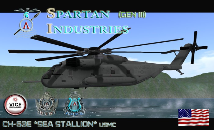 Second Life Marketplace - CH-53E Super Stallion - MARINES
