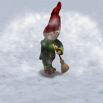 Second Life Marketplace - Sweeping Elf - animated - snow/deer/garden ...