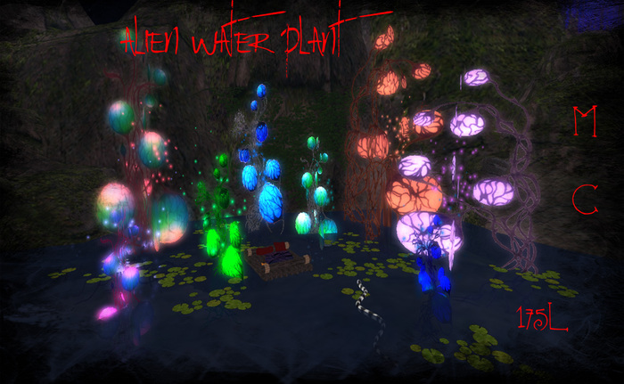 Second Life Marketplace - ~ E.E. ~ Alien water plant fat pack