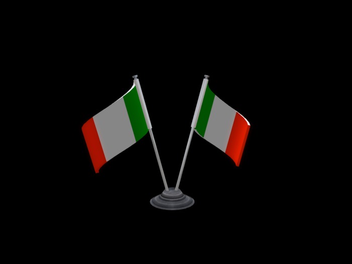 Second Life Marketplace - ITALY ITALIAN ITALIA ITALYAN TABLE FLAGS ...