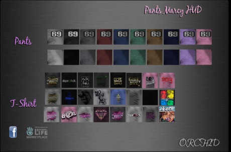 Second Life Marketplace - Outfit Marcy HUD