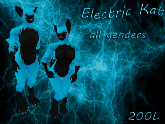 Second Life Marketplace - Electric kat aqua