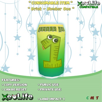 Second Life Marketplace - *XeoLife* Drink - Number One {Copy}