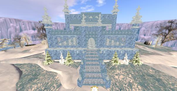 Second Life Marketplace - *~!Star-Designs!~* Ice Castle (Blue)(boxed)