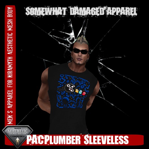 Second Life Marketplace - SDA - Sleeveless - PAC Plumber - (AESTHETIC ...
