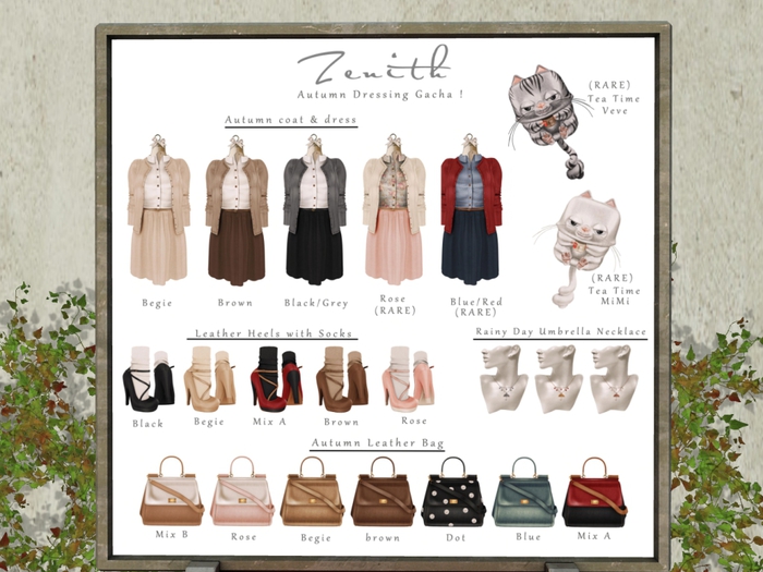 Second Life Marketplace - =Zenith=Autumn Leather Bag (Brown)