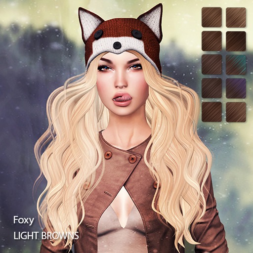 Second Life Marketplace - TRUTH HAIR - Foxy - light browns