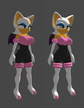 Second Life Marketplace - [.:LD:.] Rouge the Bat Avatar