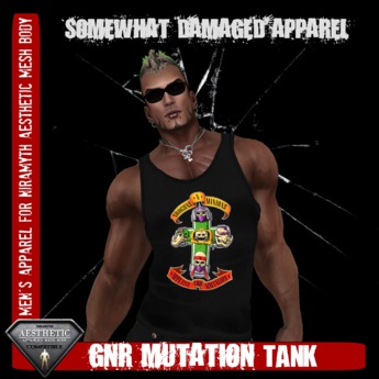 Second Life Marketplace - SDA - Tank - GNR Mutation - (AESTHETIC MALE ...