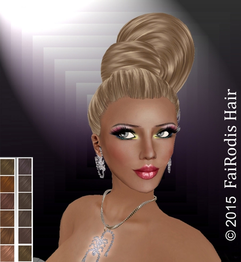 Second Life Marketplace - FaiRodis Lilit hair light shaten
