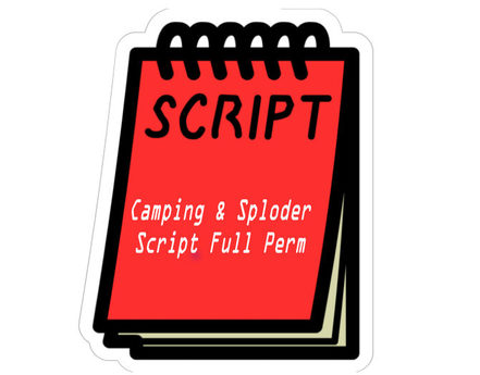 Second Life Marketplace - Camping & Sploder Script Full Perm