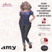 Second Life Marketplace - Amy Complete Outfit - Blue Iris