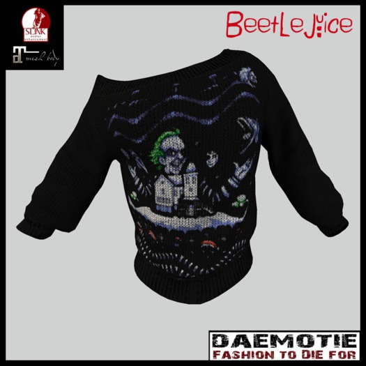 Second Life Marketplace - *Daemotie* The Manson - BeetleJuice (Wear Me)