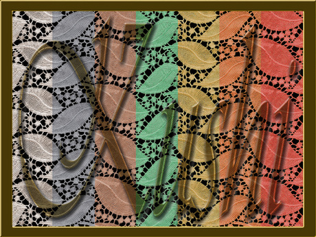 Second Life Marketplace - Leafy Lace ALPHA Fabric Seamless Textures ...