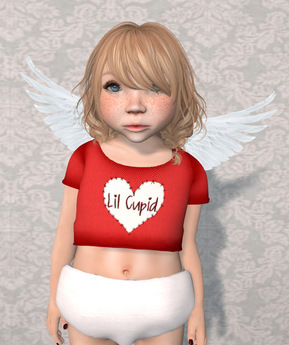 Second Life Marketplace - {Lil Big Me} Lil Cupid Outfit