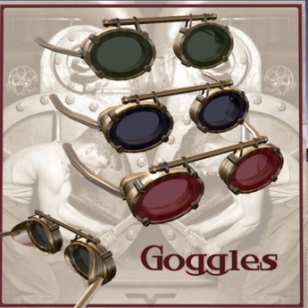 Second Life Marketplace - Steampunk Goggles by Arundel Design