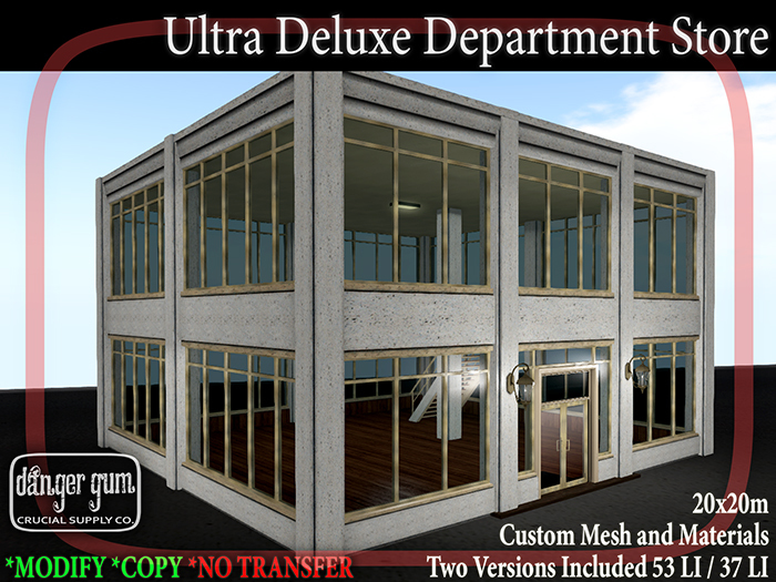 Second Life Marketplace - Ultra Deluxe Department Store 20x20