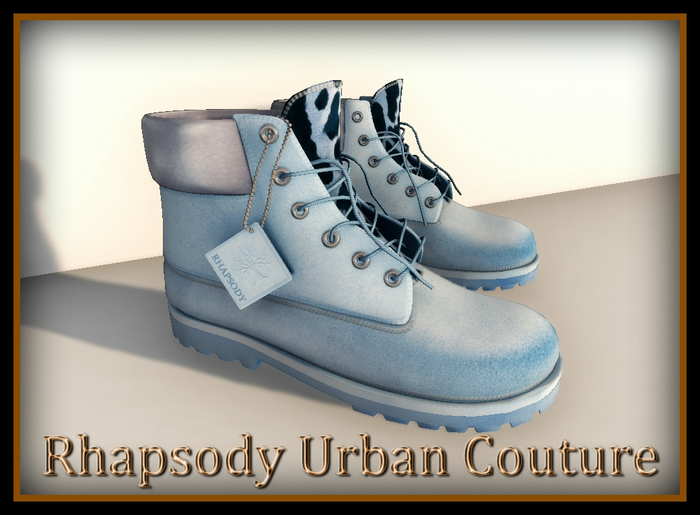 Second Life Marketplace - Rhapsody Urban Couture Slink Timberboots ...