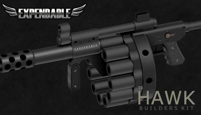 Second Life Marketplace - *EXPENDABLE* - TS HAWK GRENADE LAUNCHER ...