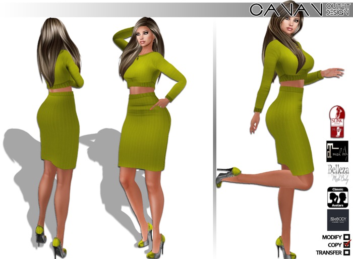 Second Life Marketplace - CANAN - Outfit 'Pacific Ocean' No5