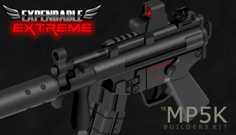 Second Life Marketplace - *EXPENDABLE* - TS MP5K SUBMACHINE GUN EX ...