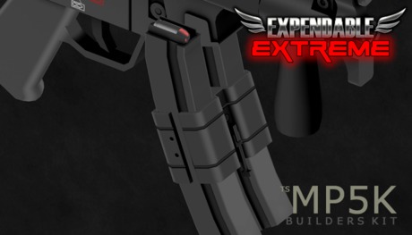 Second Life Marketplace - *EXPENDABLE* - TS MP5K SUBMACHINE GUN EX ...