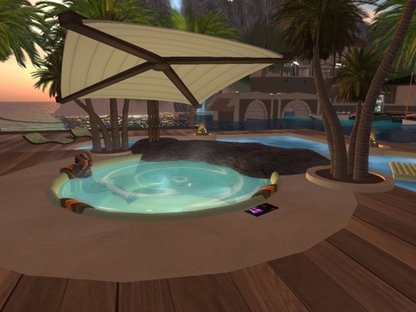 Second Life Marketplace - Waikiki Beach Resort - Tropical beach house ...