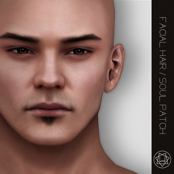 Second Life Marketplace - HERMONY / FACIAL HAIR / SOUL PATCH