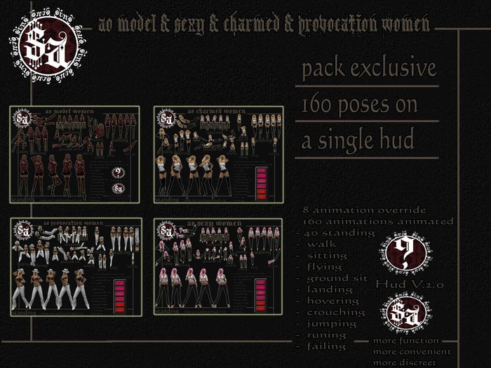 Second Life Marketplace - ao women Model & Sexy & Charmed & Provocation