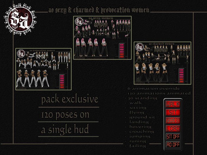 Second Life Marketplace - ao women Sexy & Charmed & Provocation