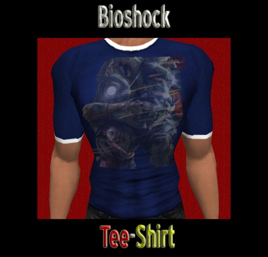 Second Life Marketplace - Male T-shirt Bioshock