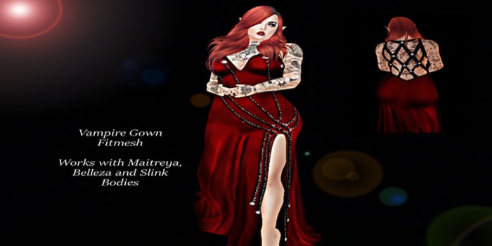 Second Life Marketplace - .:: PD Vampire Dress