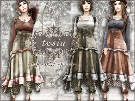 Second Life Marketplace - !gO! Tosia Top -2