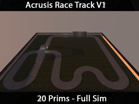 Second Life Marketplace - Race Track Single Level by Acrusis