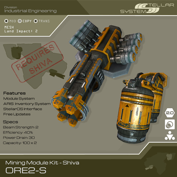 Second Life Marketplace - Shiva Mining Kit 1.2.0 [PACKAGE]