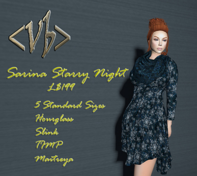 Second Life Marketplace - Sarina Starry Night
