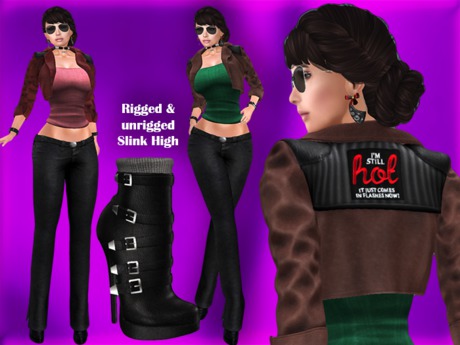 Second Life Marketplace - TheMeshProject (TMP) DEMO - Lady Rider ...
