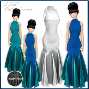 Second Life Marketplace - LMC Mesh Templates - Formal XIII - fully ...