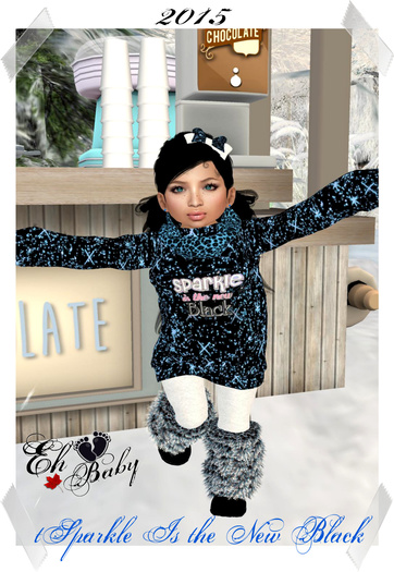 Second Life Marketplace - EH Baby ~ Sparkle Is The New Blue Outfit