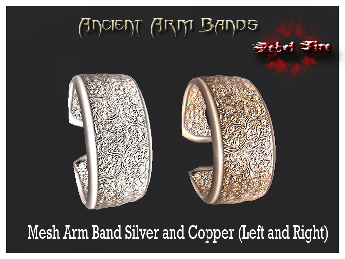 Second Life Marketplace - *Rebel Fire* Ancient Arm Bands