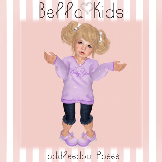 Second Life Marketplace - [:Bella Kids:] What I Do? Static Pose
