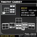 Second Life Marketplace - Tool Shed - Timothy Cabinet Mesh Kit