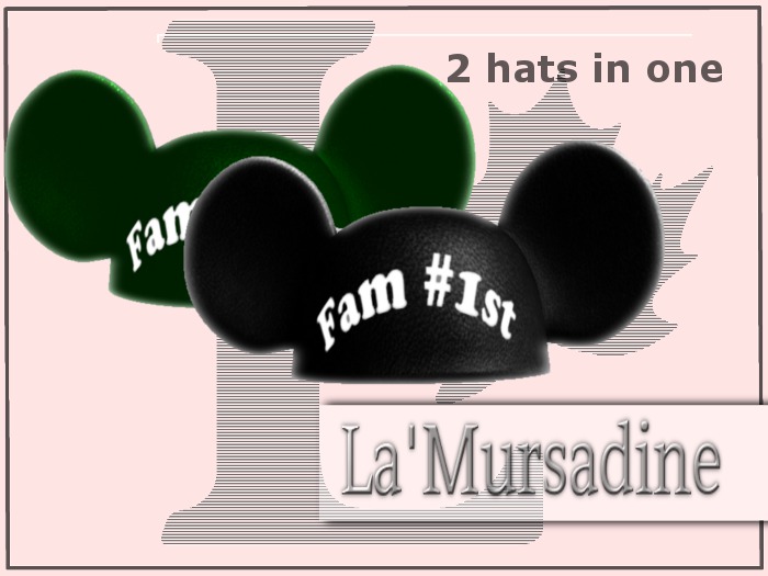 Second Life Marketplace - FAM FIRST HAT (PACKED)