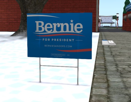 Second Life Marketplace - Bernie Sanders Yard Sign
