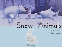 Second Life Marketplace - +Half-Deer+ Snow Animals [Shark]