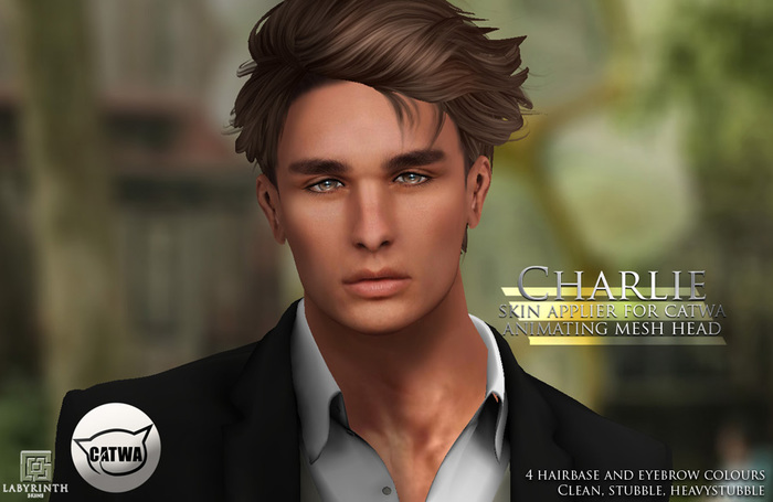 Second Life Marketplace - -Labyrinth- Catwa Head Applier - Charlie Skin ...