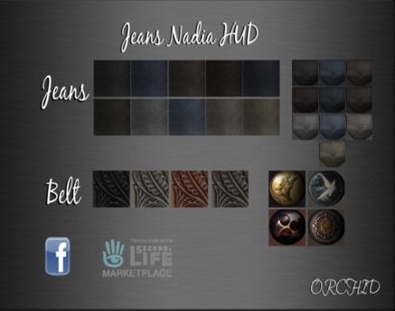 Second Life Marketplace - DEMO_Outfit Nadia HUD