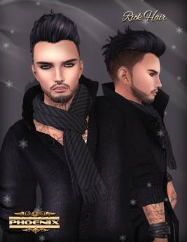 Second Life Marketplace - :::Phoenix::: Rick Hair Color Mix (wear me)