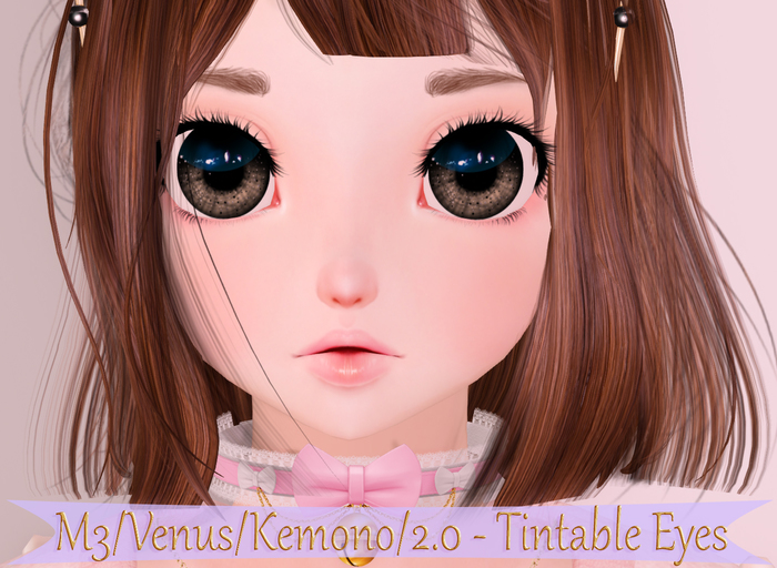 Second Life Marketplace - M3/Kemono/Venus/2.0 Eyes - Realistic Deer ...