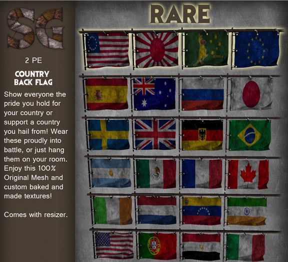 Second Life Marketplace - [SG] World Flag: Switzerland